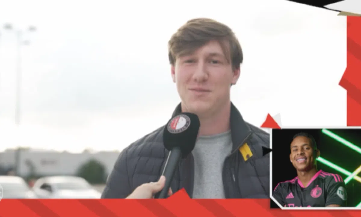 Hilarische beelden: Feyenoord-fans struikelen over namen van aanwinsten