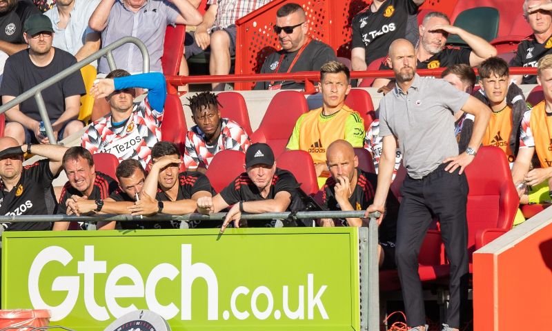 Ten Hag wil meer 'intensiteit' bij United: 'Zijn op dit moment absoluut ...