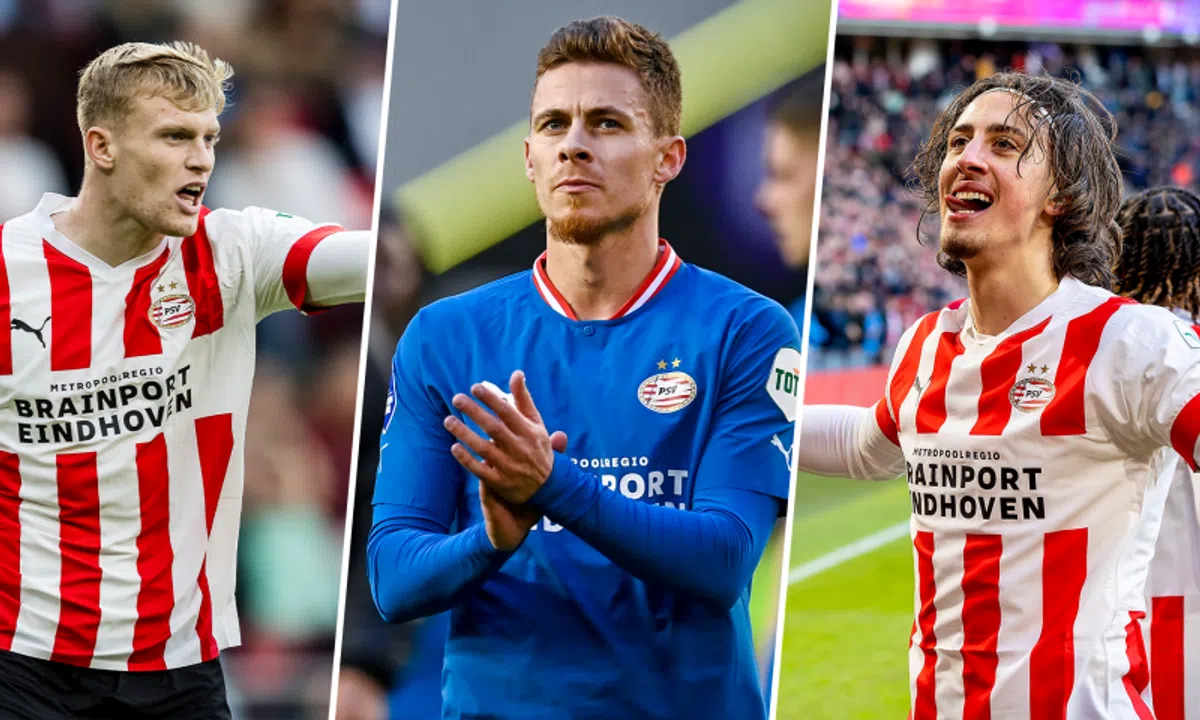 Welke spelers van PSV lopen in de zomer van 2023 uit hun contract?