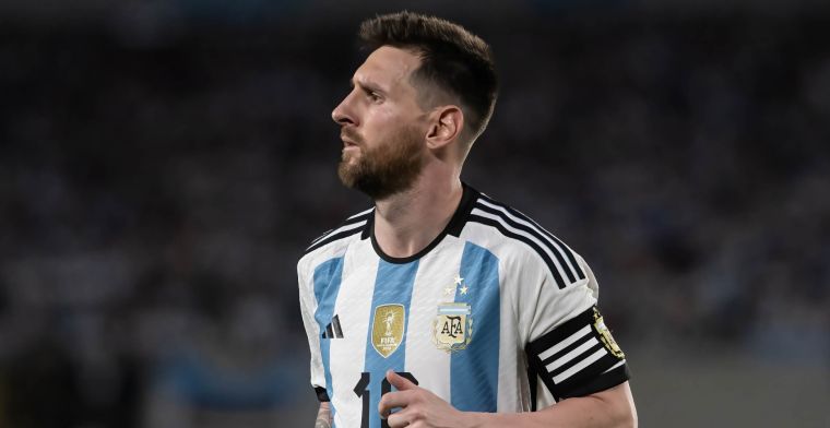Messi wil niet ingaan op vermeend spuug-incident: 'Weet niet wie deze ...