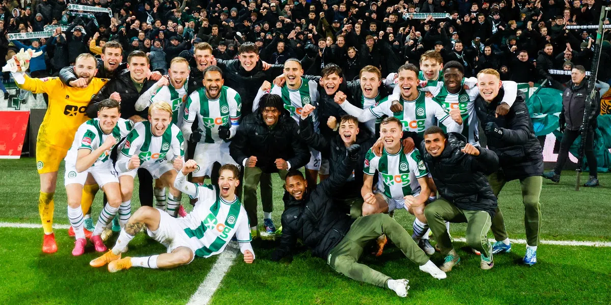 Zo wist FC Groningen zich te plaatsen voor de halve finale van de KNVB Beker