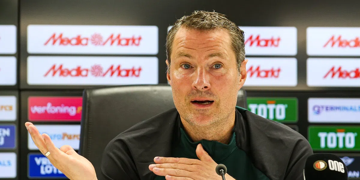 Brian Priske zeer content na eerste overwinning als Feyenoord-trainer