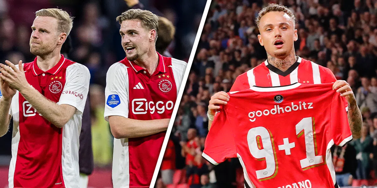 Waar en hoe laat wordt Ajax - PSV in de Eredivisie uitgezonden?