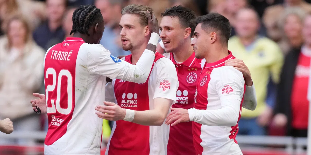 Waar en hoe laat wordt Ajax - Sparta in de Eredivisie uitgezonden?